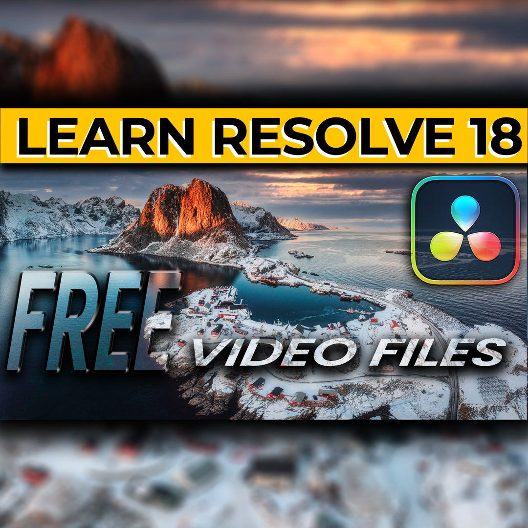 DaVinci Resolve 18 FREE Practice Video Files – Jason Yadlovski